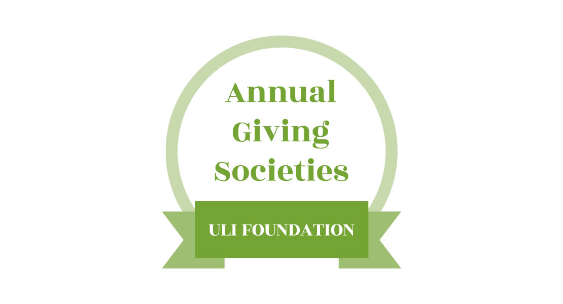 New Philanthropic Societies Launched - ULI 2020 Annual Report New Philanthropic Societies Launched - ULI 2020 Annual Report